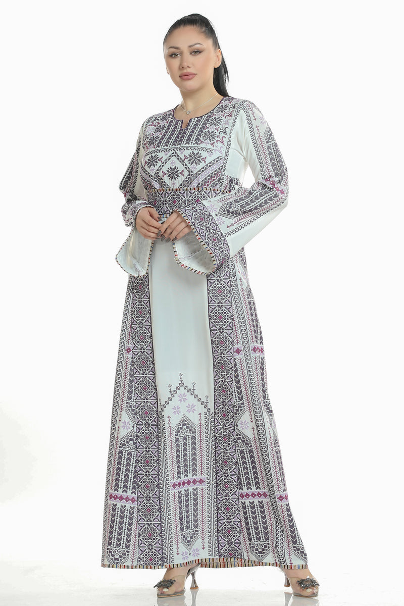 Embroidered thob – She Chocolate