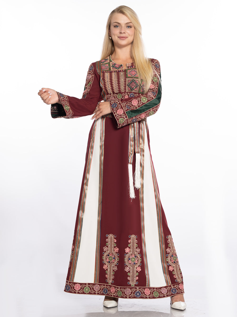 Embroidered thob – She Chocolate