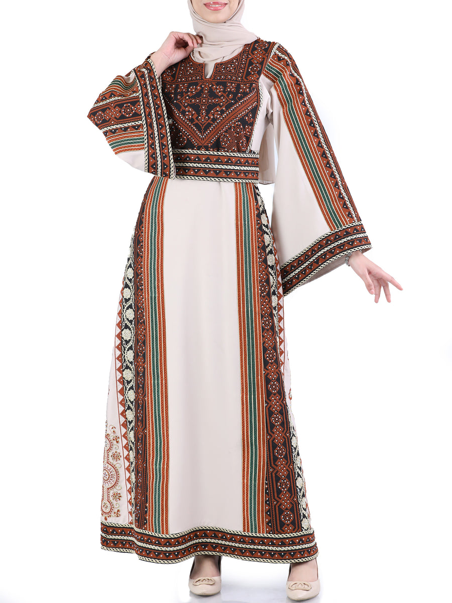 Embroidered thob – She Chocolate